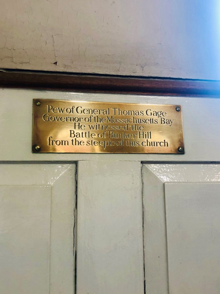 The People in the Pews: General Thomas Gage | The Old North Church ...
