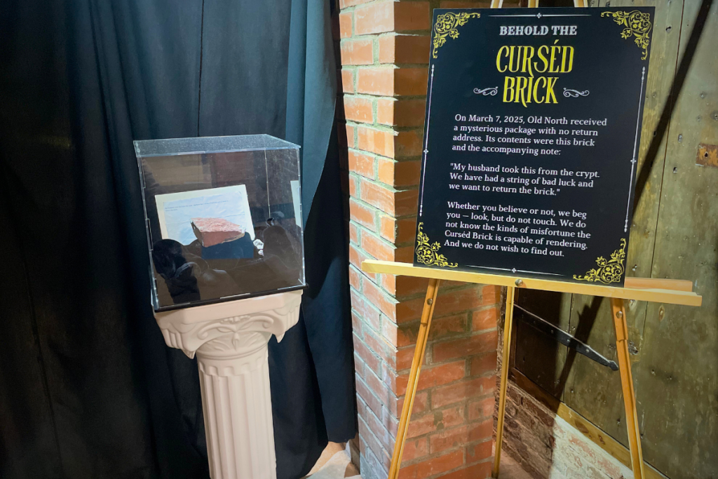 The Curséd Brick in Old North's Crypt - OLD NORTH CHURCH